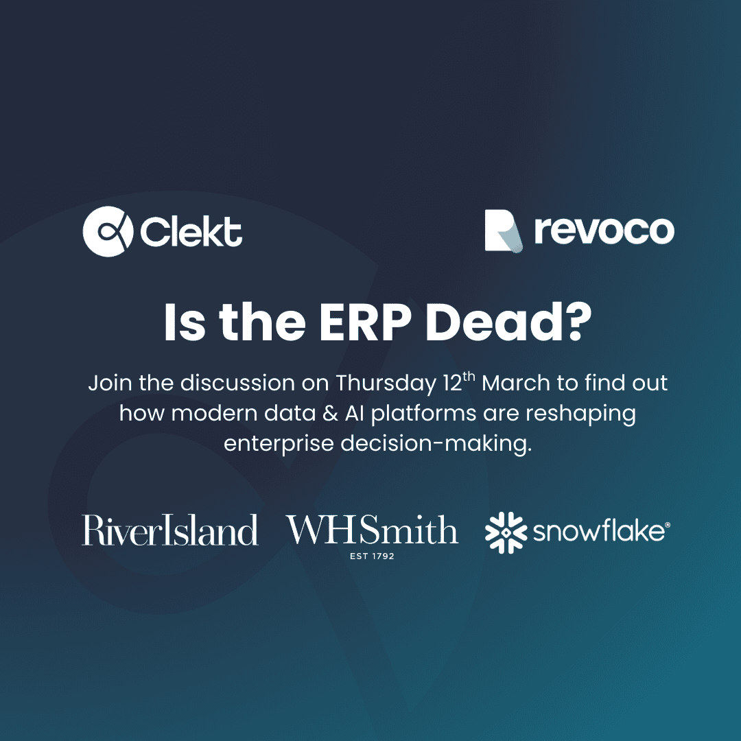 Save your Seat: Is the ERP Dead? - Clekt Limited